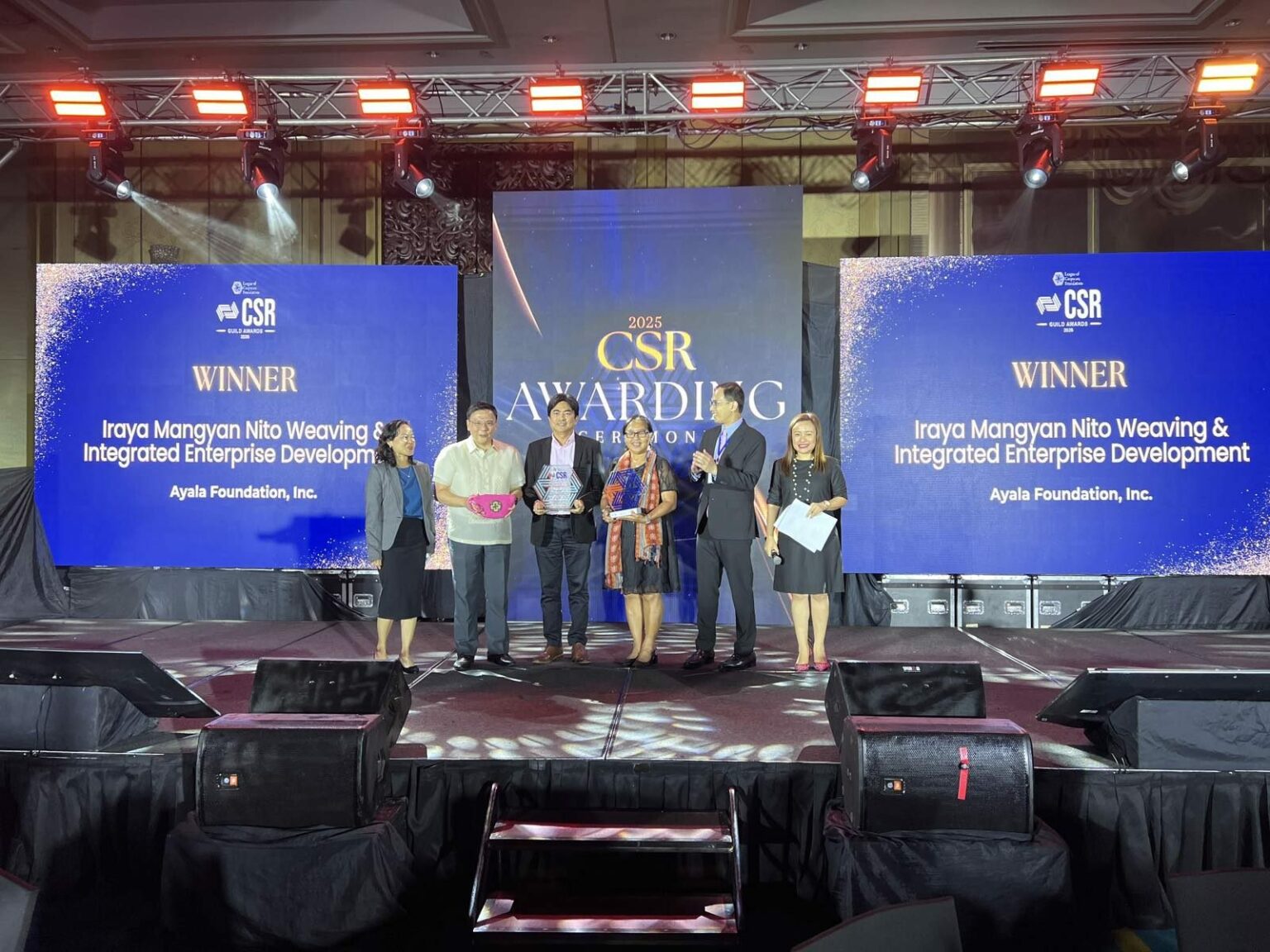 Ayala Foundation’s Iraya Mangyan Community Development Program named Outstanding CSR Project in ...